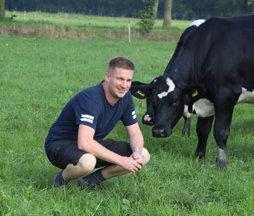 Jong gegraasd, oud gedaan - Melkveebedrijf Rob Wientjes